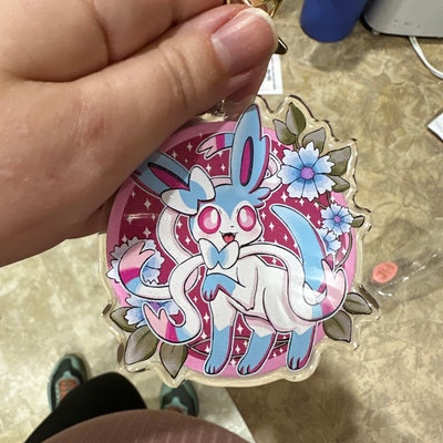 Cherry Blossom Spring Leafeon Plush Handmade - Etsy UK