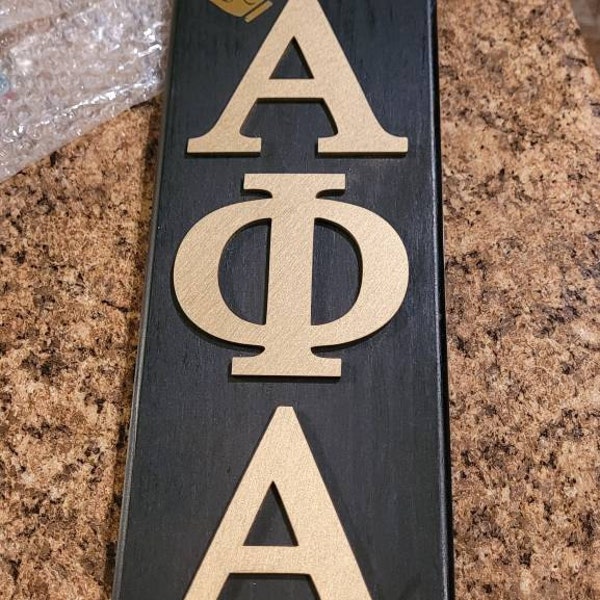 AKA | Inspired | Personalized | Wood | Plaque | Desk Sign | Line Gift ...
