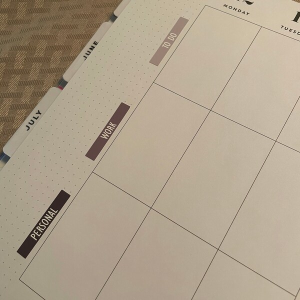 CUSTOM HEADERS. Custom Planner Stickers. - Etsy