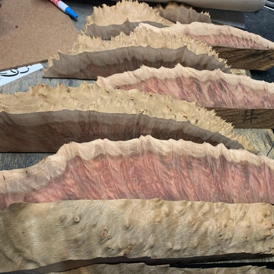 Exotic Wood Zones Best Selling Combo Pack of 6 Cutting Board Blocks 3/4 ...