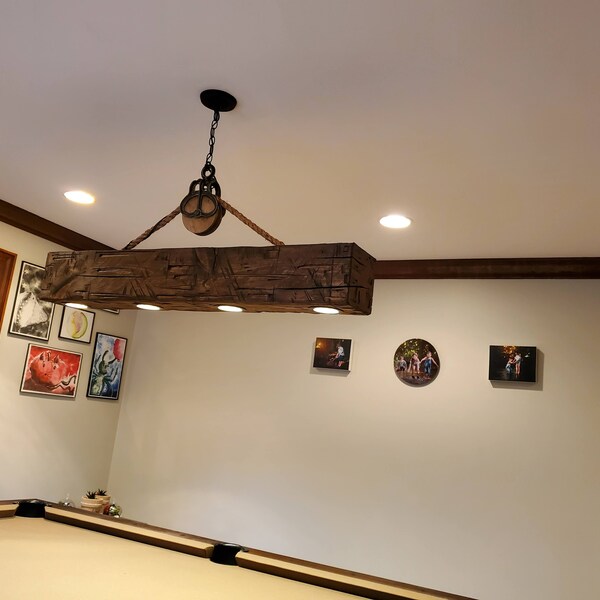 Rustic Antique Double Tree Yoke Hitch With LED Lanterns/mason Jars or ...