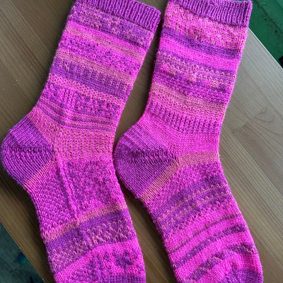 Gingerbread Dreams Sock Knitting Pattern Digital Only - Etsy