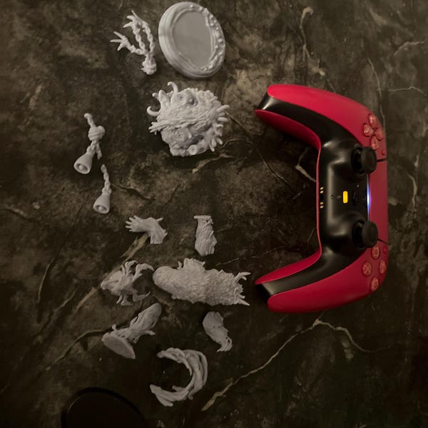 Bonemancer Necromancer 28mm and 32mm Scale Premium 3D Printed Fantasy ...