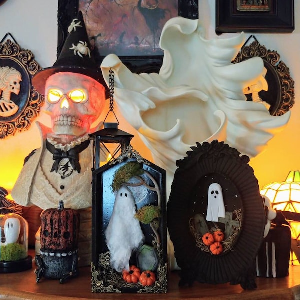 Whimsical Ghost Art Frame - Etsy