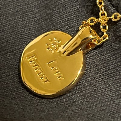 Gold Angle Wing Heart Pendant Necklace, Gold Plated Heart Necklace ...