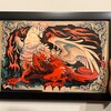 Red Dragon Falin Art Print 7.5x11 Dungeon Meshi Art - Etsy