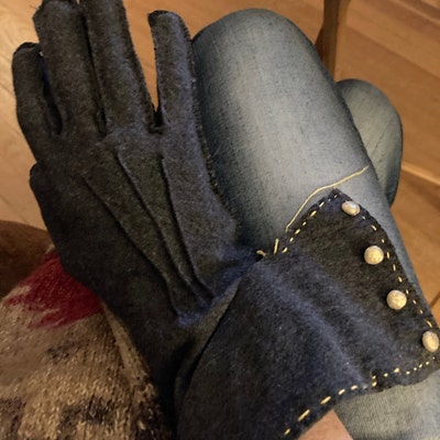 1940's Ladies Gloves Size 7 PDF Sewing Pattern - Etsy