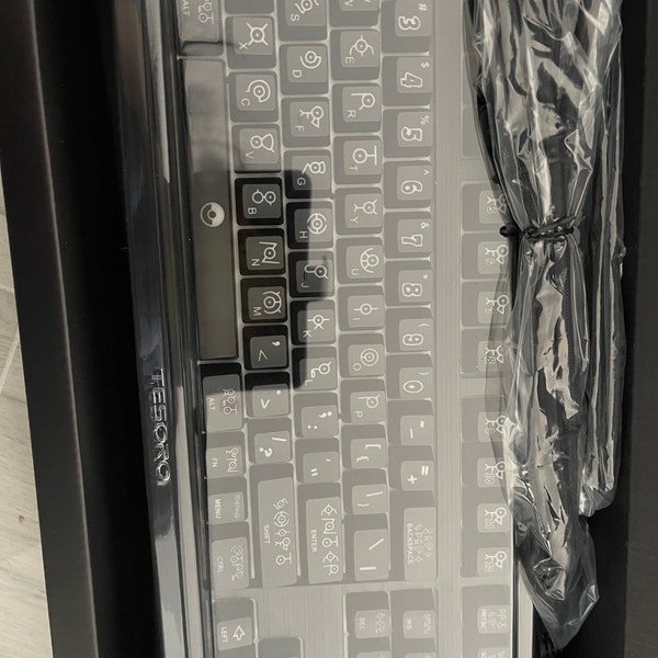 Complete Pokemon Unown Backlit Keycap Set | Full 104 / 105 Key OEM ...