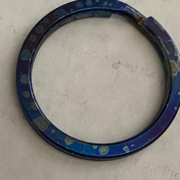 Tisurvival Titanium Split Rings - Etsy