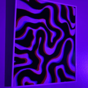 Smiley Optical Illusion Acrylic Painting Print Illusion - Etsy