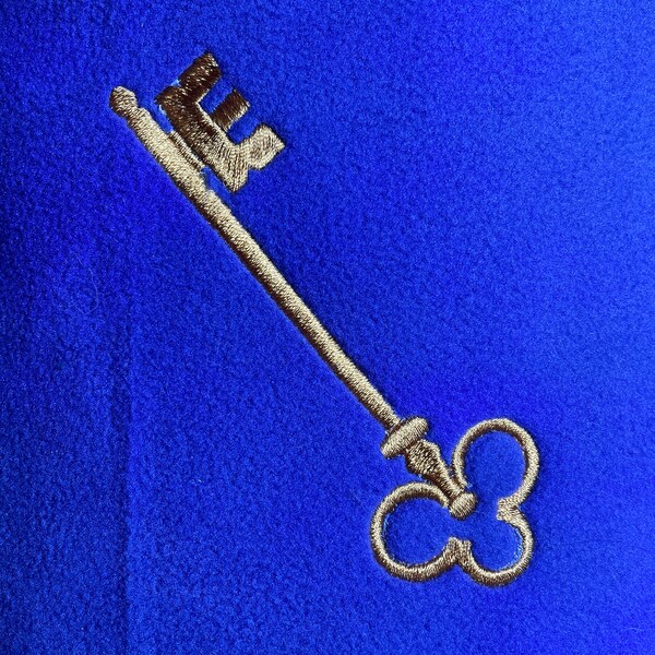 Vintage Key Embroidery Design - 8 SIZES Machine Embroidery File ...