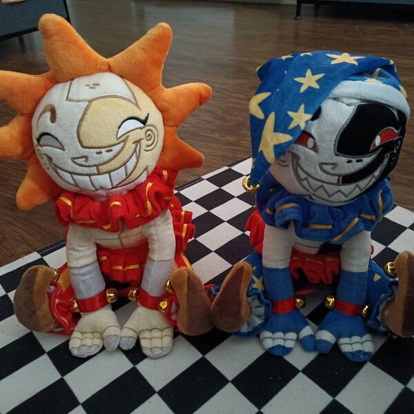Sun and Moon Plushies! READY TO SHIP - Etsy