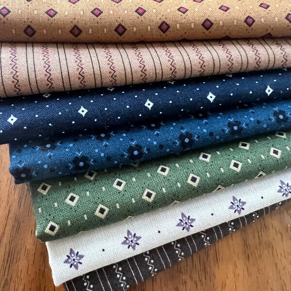 Lancaster Fabric by Jo Morton for Moda Fabrics, Civil War Reproduction ...