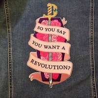 We Fight as One Embroidered Patch - Etsy