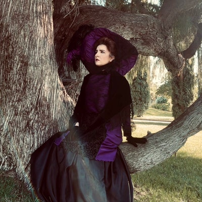 Edwardian Day Skirt and Petticoat From 1890 to 1910 Including Belt ...