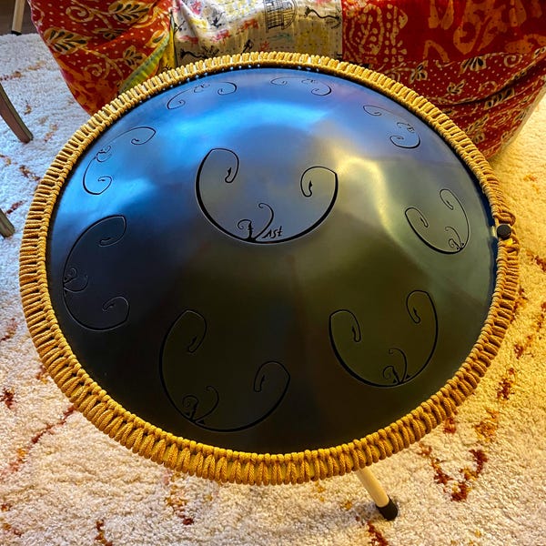 Handpan Rim Braid, Handpan Rope Decorative Accessory, Steel Tongue Drum ...