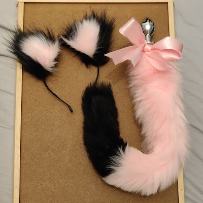 Black Friday Sale Tail Plug and Ears,ddlg,tail Plug,tail Buttplug,cat ...