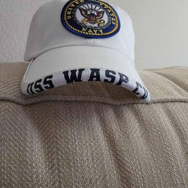 Custom U.S. Navy Hat With Custom Brimmtrimm Hat Accessory Brim ...