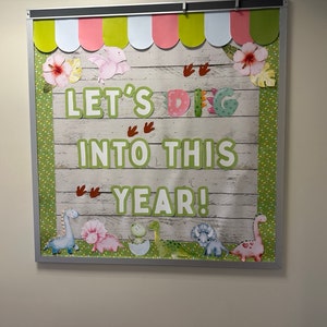 Retro Bulletin Board Kit L Smiley Face Class Door Decor L Elementary ...