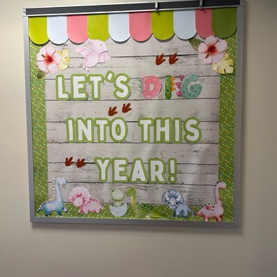 Retro Bulletin Board Kit L Smiley Face Class Door Decor L Elementary ...