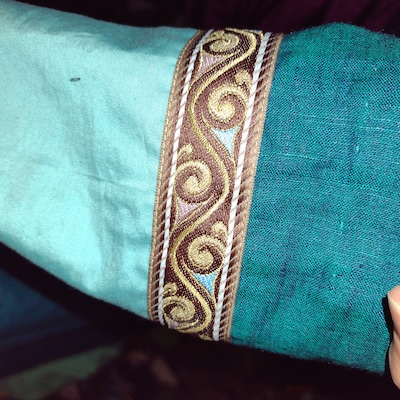 Rolling Wave Jacquard Fabric Trim 1 1/8 Inch Wide, Sold by the Yard. - Etsy