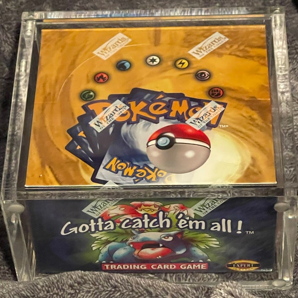 Filled & Sealed Vintage Proxy Pokemon Trading Card Game Booster Box ...