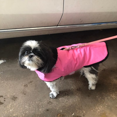Pink Waterproof, Insulated, Breathable, Pink, Sherpa Lined Dog Winter ...