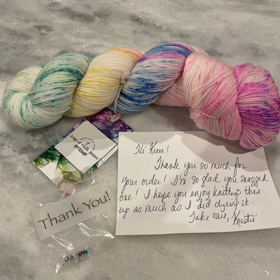 Winterberry Sock Setfull Skein 2 Mini Skeinsfingering/sock Weight75 Superwash Merino Wool/25 ...