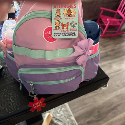 Custom Food Allergy Stickers for Lunch Boxes Labels School Children ...