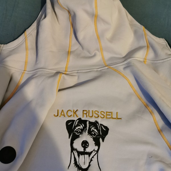 Jack Russell Terrier Dog Embroidery Pattern, Machine Embroidery Designs ...