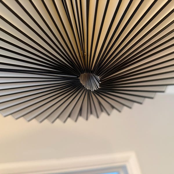 Polka Dot Oval Origami Paper Lampshade - Etsy UK