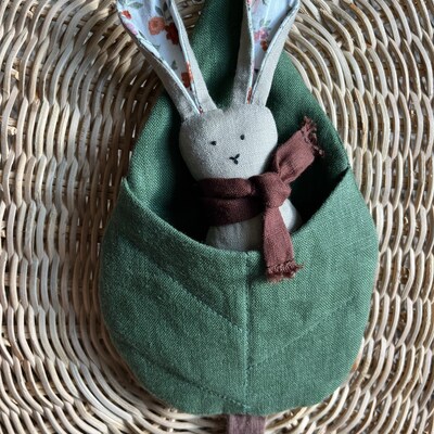 Basic Bunny Sewing Pattern Rabbit With Clothing Instant - Etsy