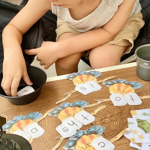 Montessori Garden 3 Part Cards, Garden Flashcards, Preschool Garden ...