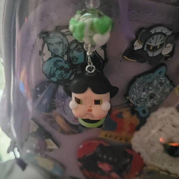 Dimoo Figures Hand Painted Bead Keychain | Bag Charm | Phone Charm ...