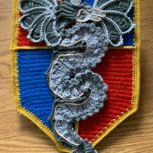 Crochet Dragon Applique Pattern Only - Etsy