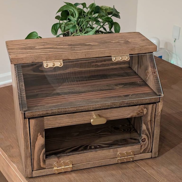 Wood Christmas Tree Shelf - Stackable Nesting 3 Tier Display Three Tier ...