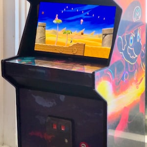 Nintendo Switch Stand Retro Arcade Cabinet With Storage for Original ...