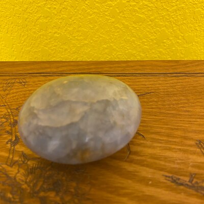 Ocean Orca Agate Palm Stone Polished Orca Agate Palmstone Ocean Blue ...