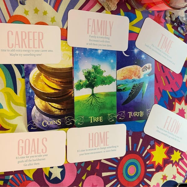 CUSTOM PREORDER: Victorian Steampunk Oracle Deck With Meanings Tarot ...