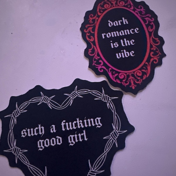 Such a Good Girl Sticker | Bookish Gift | Dark Romance Reader | Kindle ...