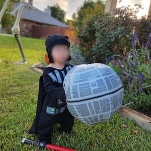 Darth Vader Baby Cosplay, Halloween Baby Costume, Dark Side Cosplay ...