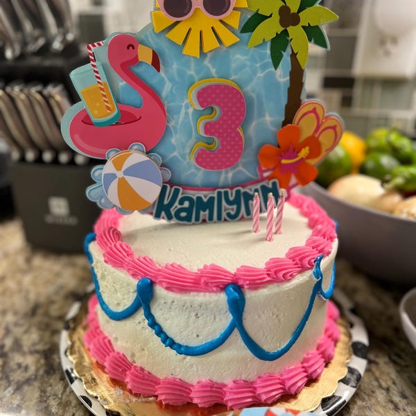 Conversation Heart Cake Topper, One Little Sweetheart, Little ...