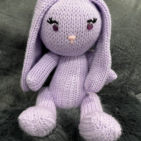 Bunny Knitting Machine Pattern PDF ONLY Addi Sentro - Etsy