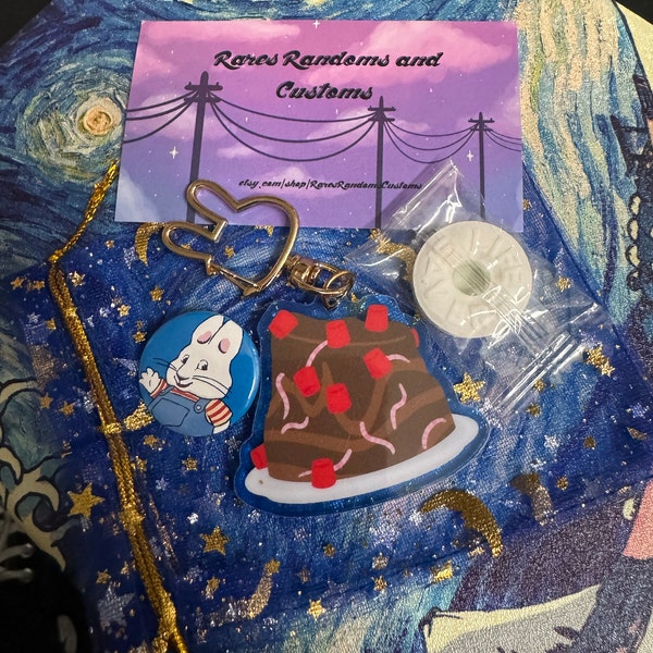 Max and Ruby Acrylic Keychains! - Etsy