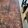 MARA Red-violet Vintage Area Rug, Dark Reddish Purple, Magenta, Wine ...