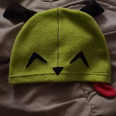 Gir Hat Invader Zim Beanie Fleece - Etsy