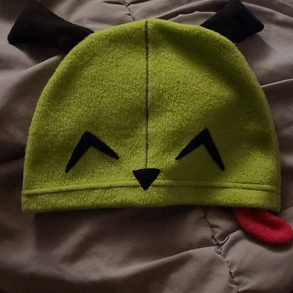 Gir Hat Invader Zim Beanie Fleece - Etsy