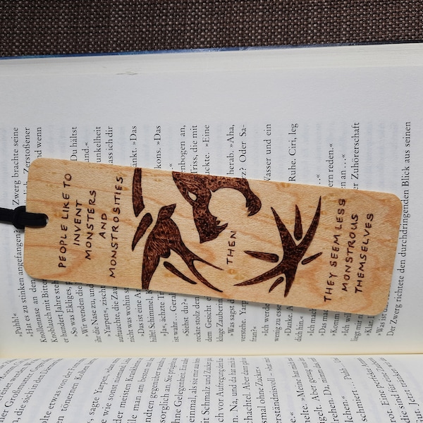 Capybara Bookmarks | Handmade Wood Bookmark | Cute Capybara ...
