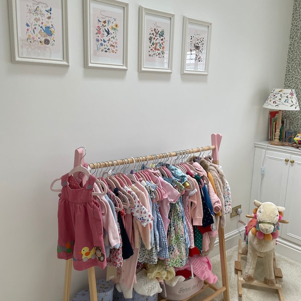 Four Seasons of Nature Wall Art Print, Spring, Summer, Autumn & Winter ...