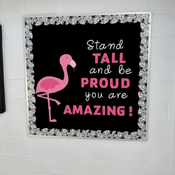 Spring Bulletin Board, Let's Grow Together Bulletin Board, Succulent ...